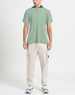Maison Kitsuné Polo Shirt Size Cotton - Sage Green