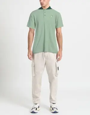 Maison Kitsuné Polo Shirt Size Cotton - Sage Green
