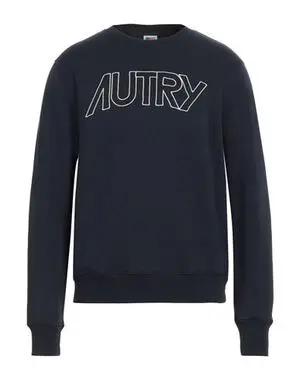 AUTRY Cotton Fleece Sweatshirt - Navy