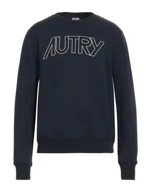 AUTRY Cotton Fleece Sweatshirt - Navy
