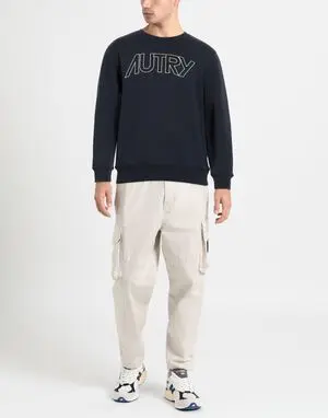 AUTRY Cotton Fleece Sweatshirt - Navy