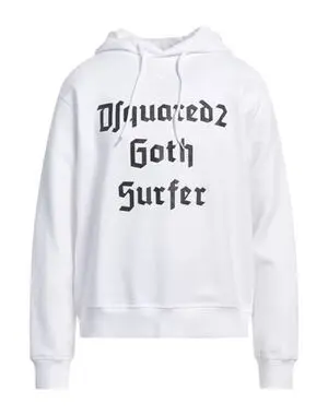 Dsquared2 Sweatshirt In Cotton And Elastane - White