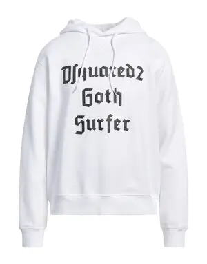 Dsquared2 Sweatshirt In Cotton And Elastane - White