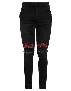 Amiri Geometric-print Skinny Jeans