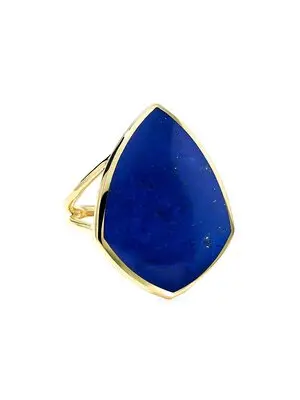 Ippolita Polished Rock Candy 18k Yellow Gold & Gemstone Ring Polished