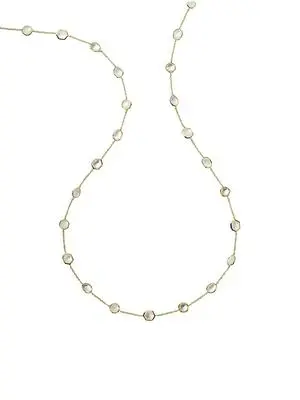 Ippolita Rock Candy 18k Gold & Multi-stone Stone Station Necklace - Flirt