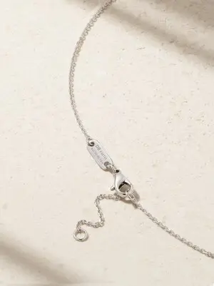 DE BEERS LONDON De Beers Dewdrop Diamond And 18-karat White Necklace
