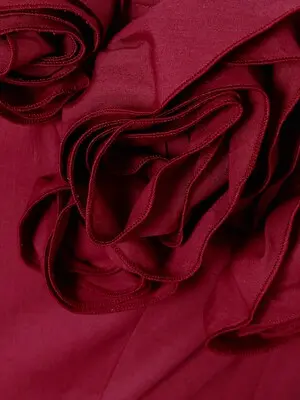 Giambattista Valli Appliquéd Cotton Gown