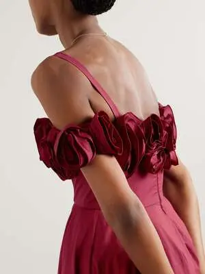 Giambattista Valli Appliquéd Cotton Gown
