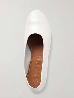 Staud Alba Leather Ballet Flats