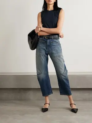 NILI LOTAN Cotton-jersey Tank