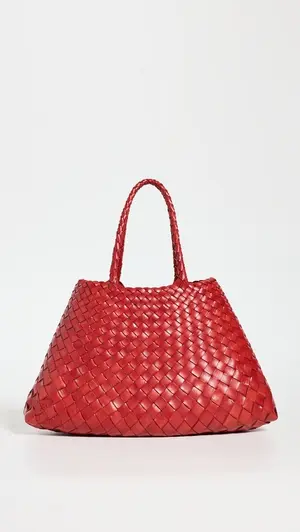 Dragon Diffusion Santa Croce Small Woven Bag