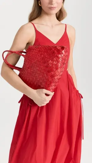 Dragon Diffusion Santa Croce Small Woven Bag