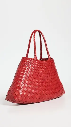 Dragon Diffusion Santa Croce Small Woven Bag