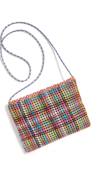 Dragon Diffusion Flower Pochette With Strap - Multi