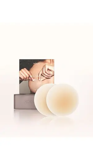 NOOD No-show Reusable Round Nipple Covers 3 Inch In Nude - No. 3