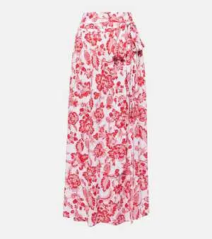 Melissa Odabash Elsa Printed Maxi Skirt