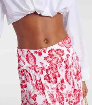 Melissa Odabash Elsa Printed Maxi Skirt