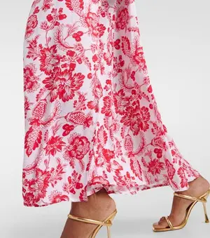 Melissa Odabash Elsa Printed Maxi Skirt