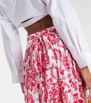 Melissa Odabash Elsa Printed Maxi Skirt