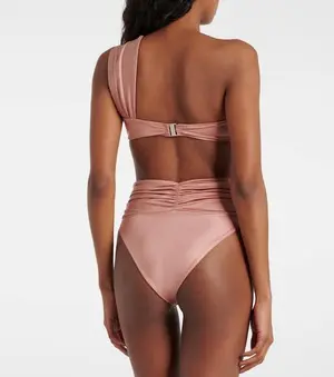 Magda Butrym Floral-appliqué Bikini Top