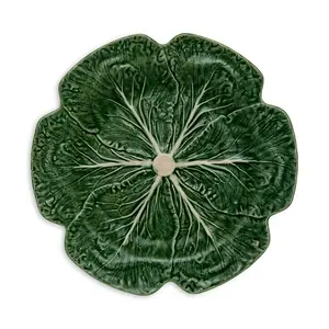 BORDALLO PINHEIRO Cabbage Charger Plate - Green