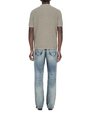 ALLSAINTS Short Sleeve Polo Shirt