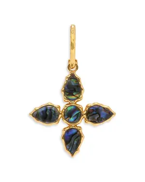CAPUCINE DE WULF Aurora Pendant - Multi/gold