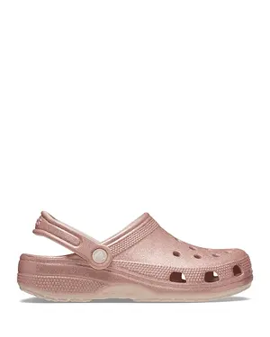 CROCS Classic Glitter Clogs - Pink
