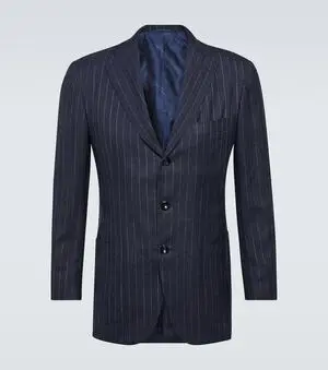 Kiton Cashmere, Silk, And Linen Tuxedo Jacket