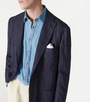 Kiton Cashmere, Silk, And Linen Tuxedo Jacket