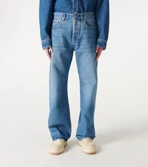 Jacquemus Le De Nîmes Droit Straight Jeans - Blue