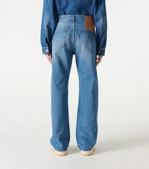 Jacquemus Le De Nîmes Droit Straight Jeans - Blue