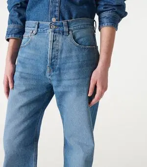 Jacquemus Le De Nîmes Droit Straight Jeans - Blue