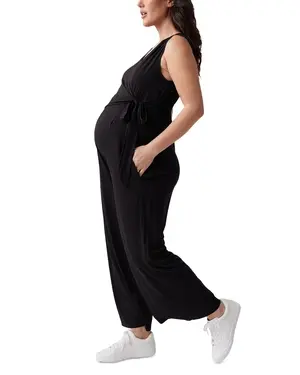 Ingrid & Isabel® Maternity Sleeveless Knit Jumpsuit