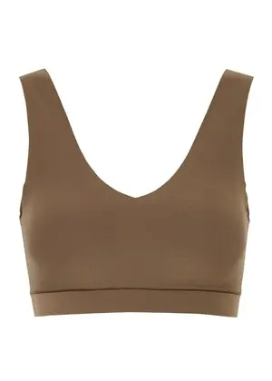 Chantelle Soft Stretch Padded Soft-cup Bra - Brown