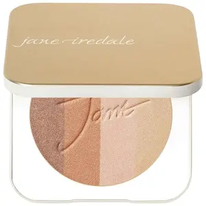 Jane Iredale Gold Refillable Compact And Purebronze Shimmer Bronzer Refill 0.9g - Moonglow