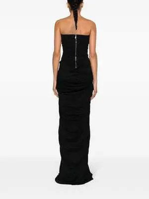 Rick Owens Radiance Ruched Gown