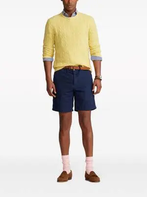 Polo Ralph Lauren Cotton-linen Shorts - Blue