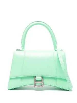 Balenciaga Small Hourglass Top-handle Bag - Green