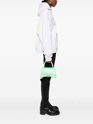 Balenciaga Small Hourglass Top-handle Bag - Green