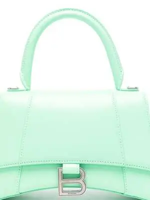 Balenciaga Small Hourglass Top-handle Bag - Green