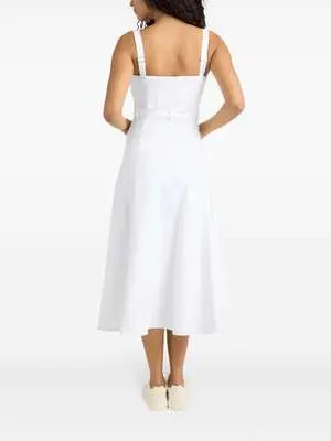 Cinq À Sept Veena Denim Midi Dress