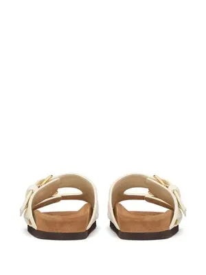 Valentino Garavani 30mm Fussfriend Sandals - White