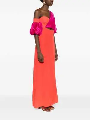 Isolda Greta Asymmetric Silk Dress