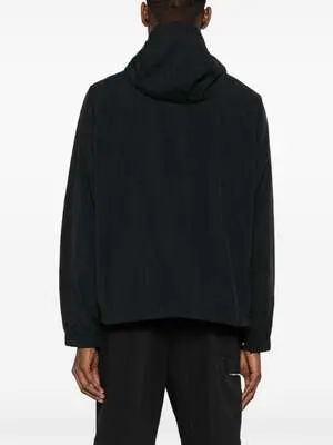 Maison Kitsuné Chillax Fox Hooded Windbreaker - Black