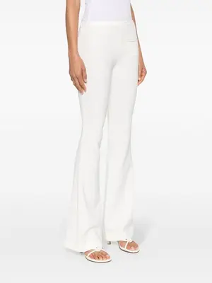 COURREGES Heritage Low-rise Bootcut Trousers - White