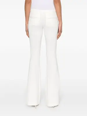 COURREGES Heritage Low-rise Bootcut Trousers - White