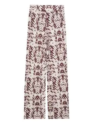 Patrizia Pepe Abstract-print Trousers