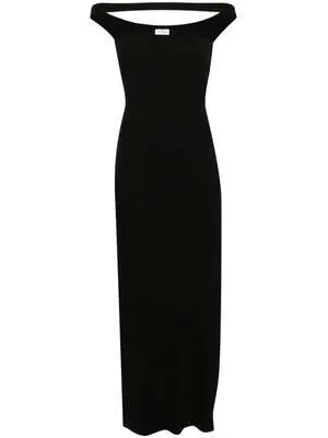 COURREGES Hyperbole 90's Maxi Dress - Black